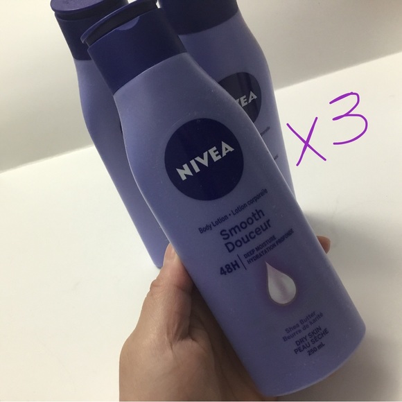 Nivea | Bath & Body | Nivea Smooth Body Lotion Bundle Of 3 | Poshmark